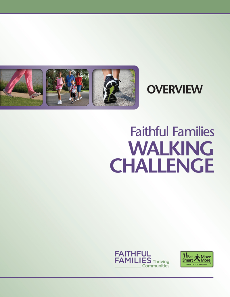 Faithful Families Walking Challenge - Eat Smart, Move More NC